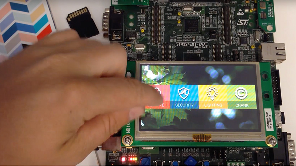 STM32F439 Downloadable Demo Image | Crank Software